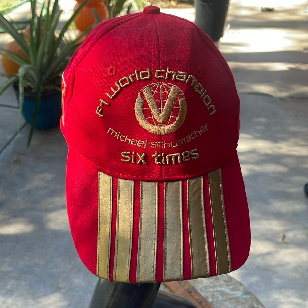 Ferrari Michael Schumacher Championship Snapback Hat - Gem